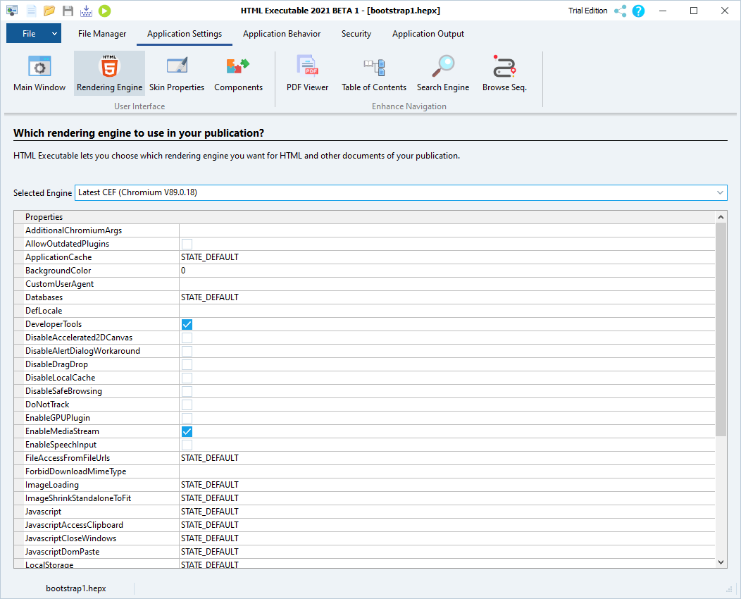 HTML Executable 2021 Beta 2 available for testing - G.D.G. Software